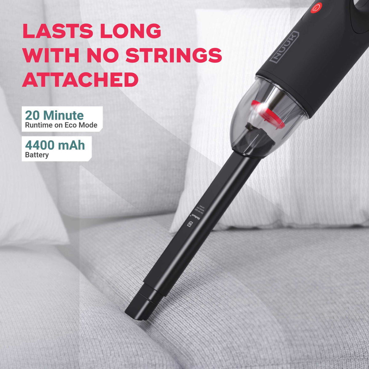 NUUK REN GO | 11 kPa Cordless Vacuum Cleaner