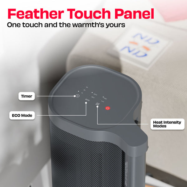 HÖT BAR | 2200W Space Heater with PTC Technology and Feather Touch Pan